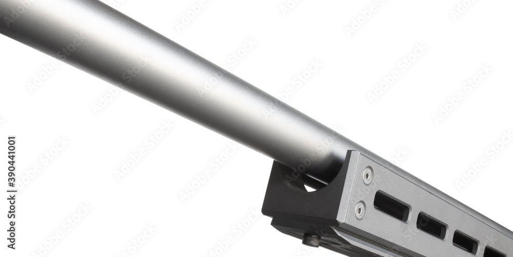 Long barrel on a bolt action rifle Stock Photo | Adobe Stock