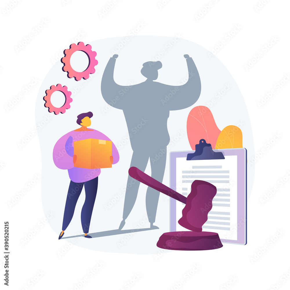 Emancipation abstract concept vector illustration. Emancipation day ...