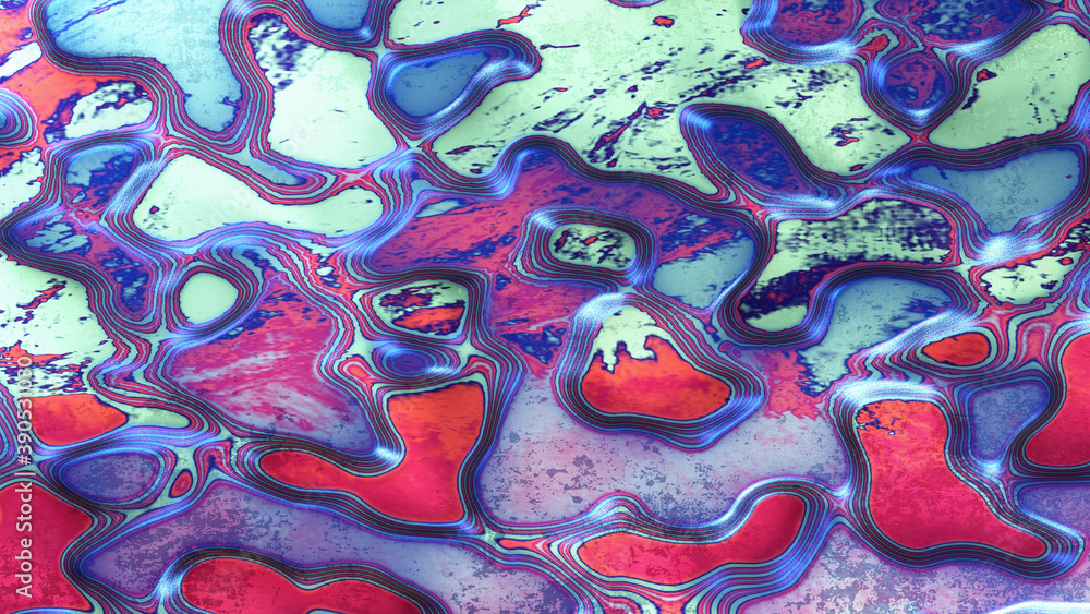 Liquid art texture. Abstract background with paint mixing effect ...