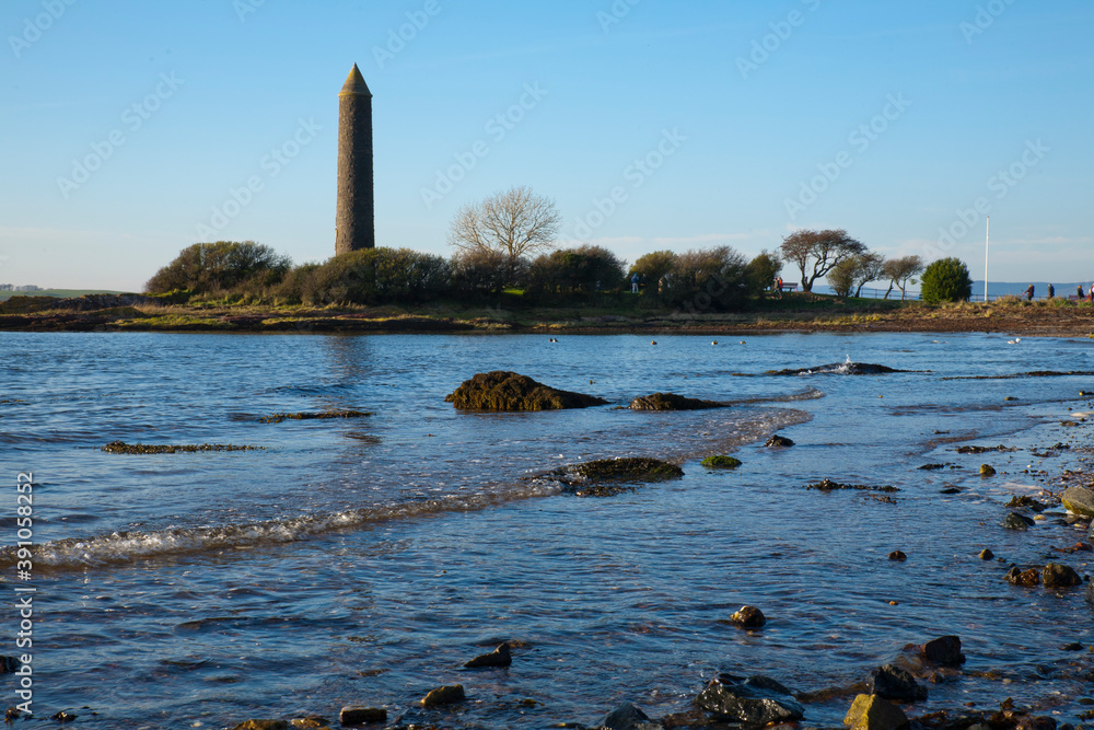 Largs' most famous monument is The Pencil which was built in 1912, to ...