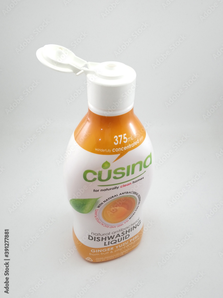 Cusina natural antibacterial dishwashing liquid ginger yuzu peel in ...
