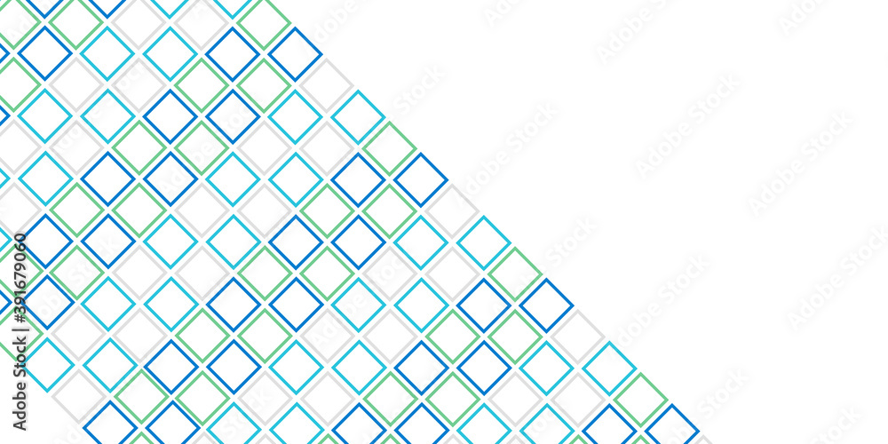 Blue green grey white abstract presentation background with technology ...