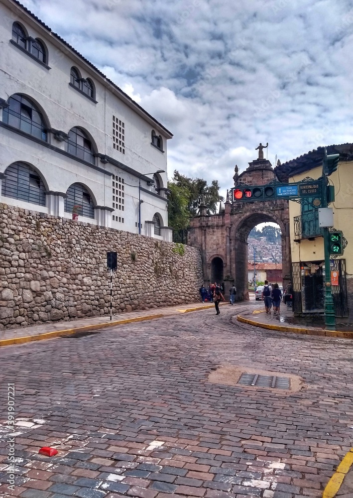 Cusco, Peru, South America - Cusco, a city in the Peruvian Andes, was ...