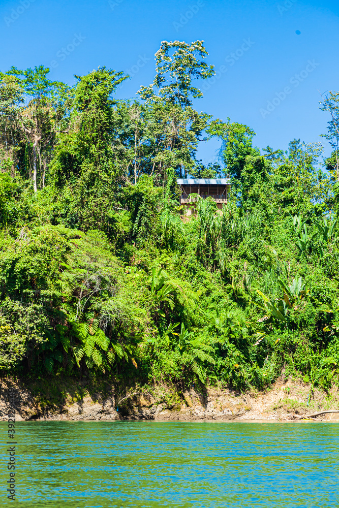 Costa Rica, the border with Panama is the Rio Yorkin. The only way to ...