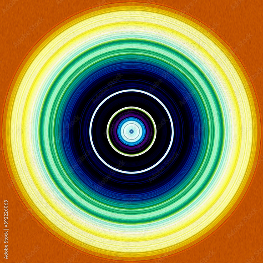 Geometry Circular abstract background for design artwork Stock ...