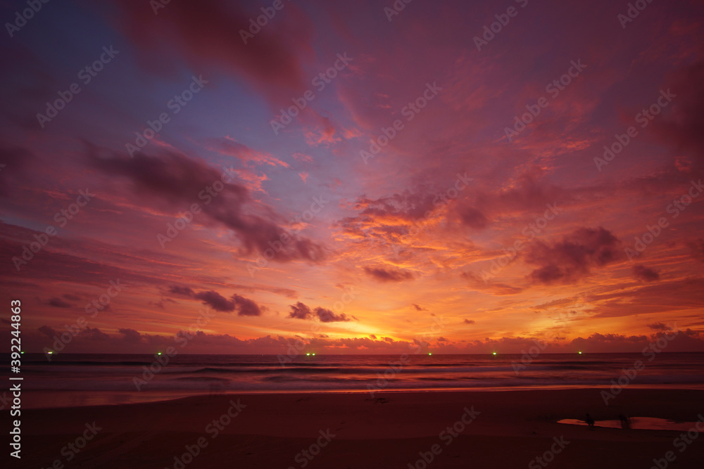 Nature background sunset sky background Stock Photo | Adobe Stock