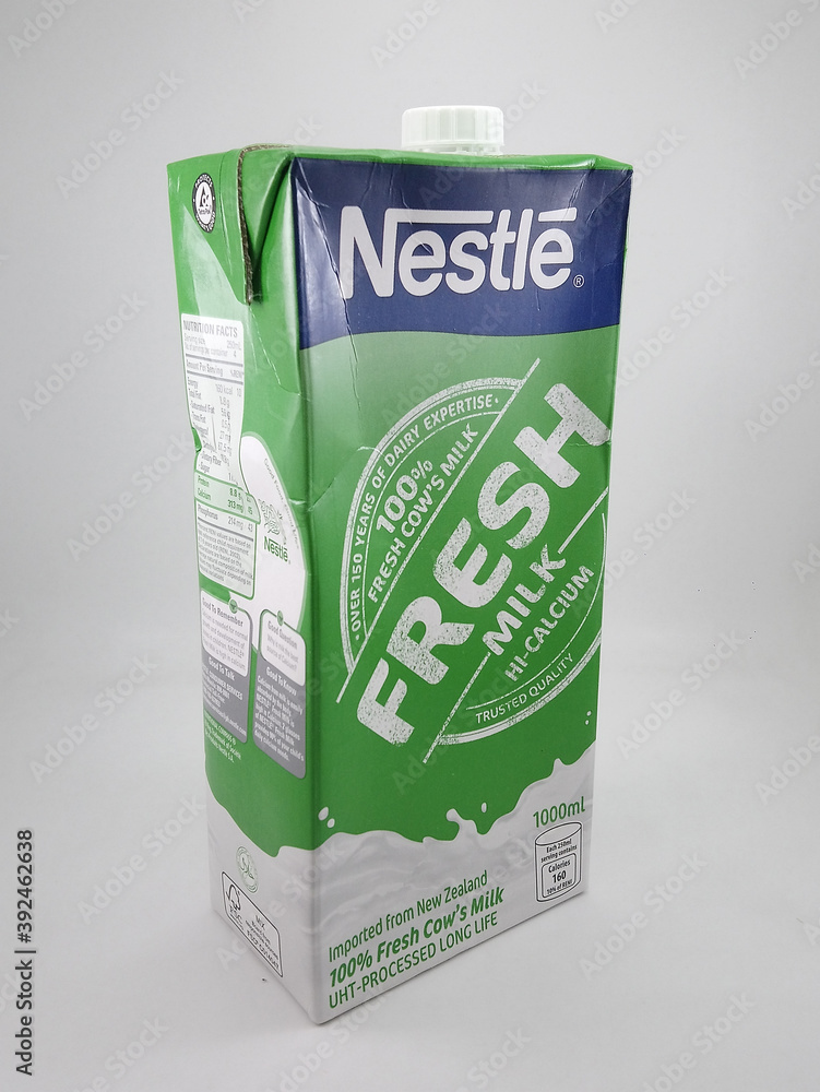 Nestle fresh milk in Manila, Philippines Stock Photo | Adobe Stock
