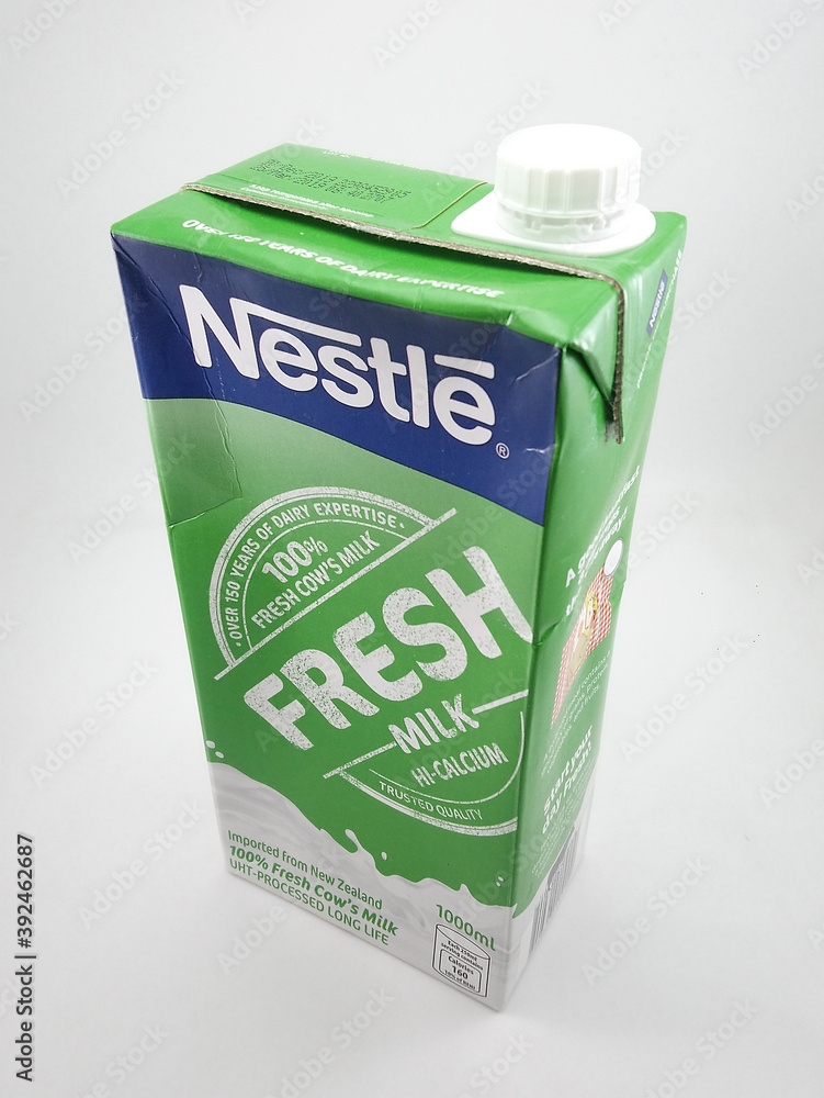 Nestle fresh milk in Manila, Philippines Stock Photo | Adobe Stock