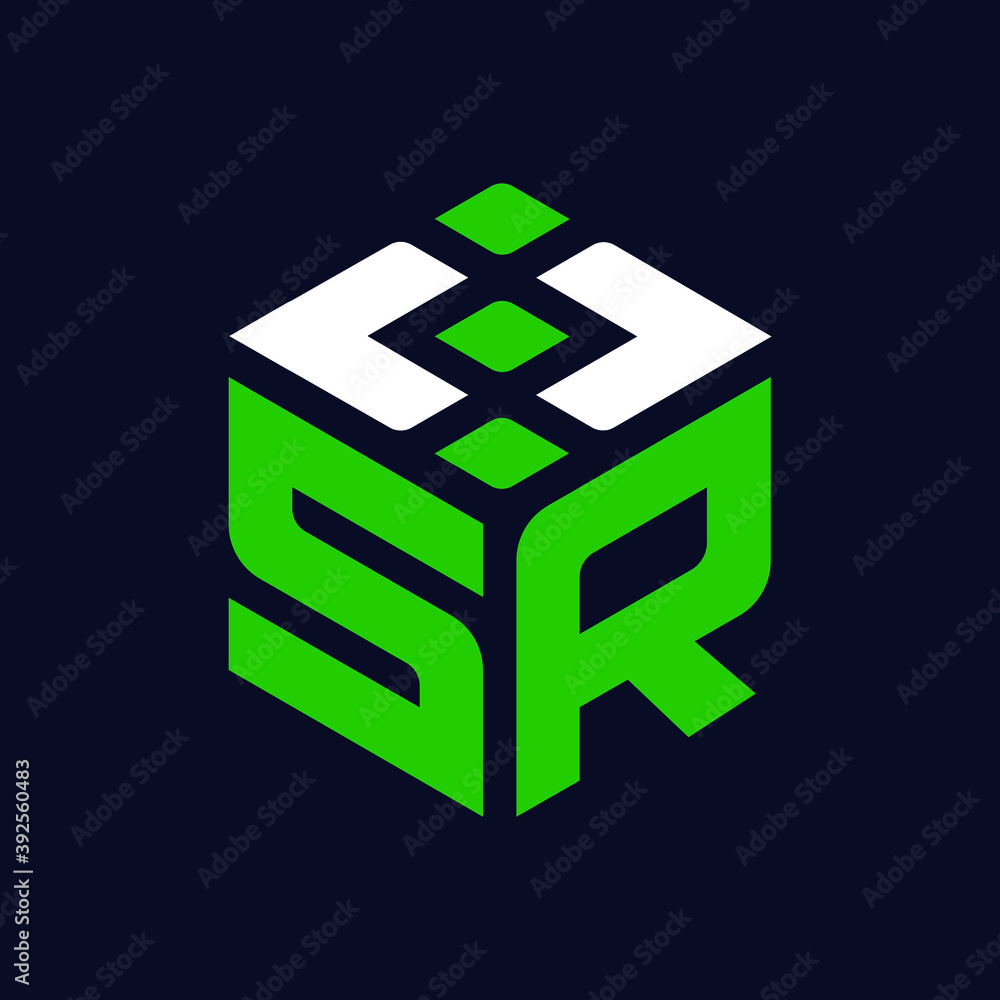 SR Letter Modern Website Design Company Eye Catchy Logo for Event ...