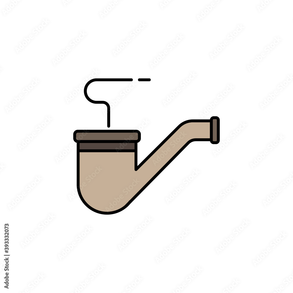marijuana, tube outline icon. Can be used for web, logo, mobile app, UI ...