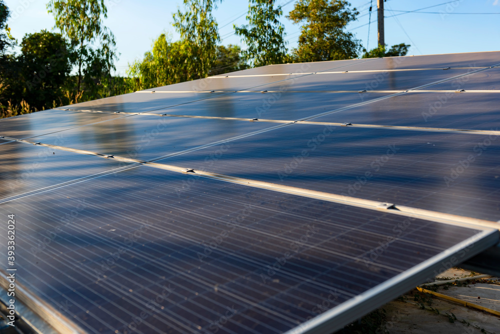 Photovoltaic power supply systems. Solar Energy Panels. Solar power ...