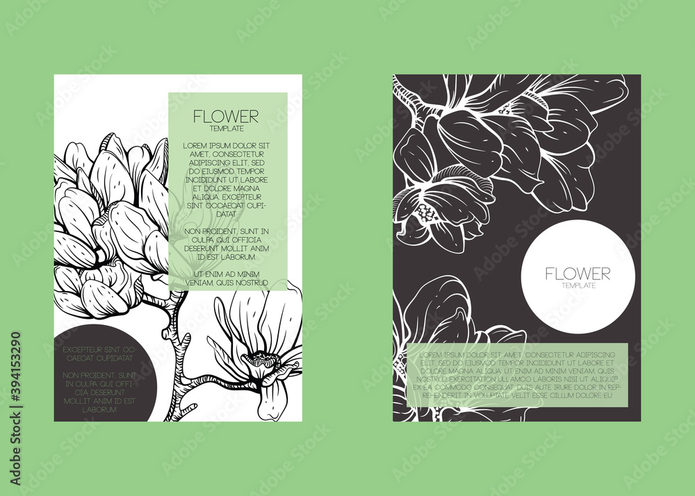 Organic and natural styled brochure, booklet, or template. Editable ... Organic and natural styled brochure, booklet, or template. Editable ...