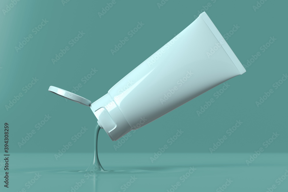 Foam men mockup 3d render model for product packaging design Stock ...