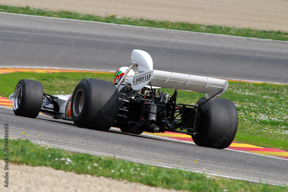 Foto de Stock Mugello Circuit 1 April 2007: Classic F1 Car 1972 McLaren ...