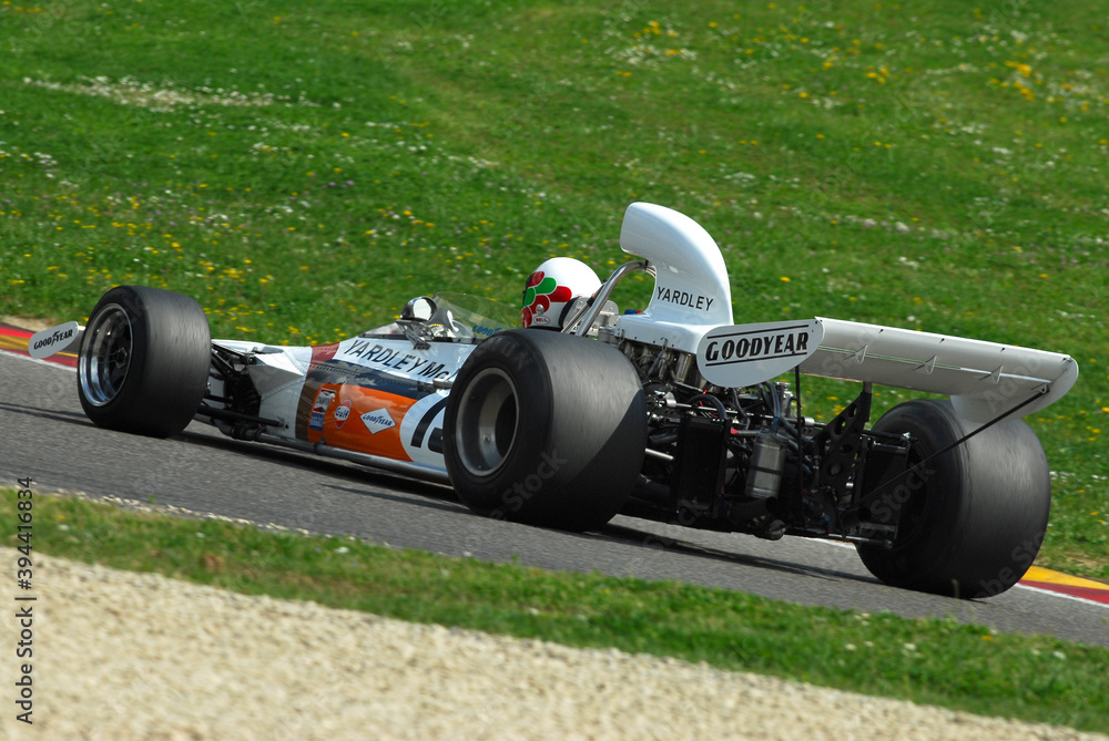 Mugello Circuit 1 April 2007: Classic F1 Car 1972 McLaren M19C ex Denny ...
