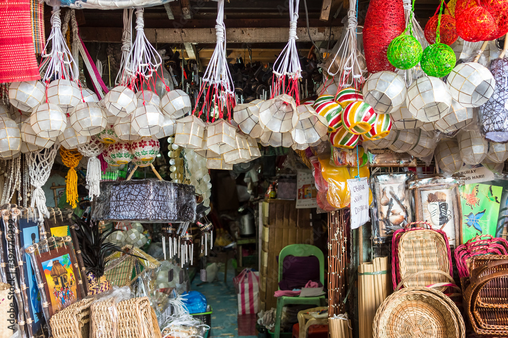 Quiapo, Manila, Philippines - A store under Quezon bridge selling ...