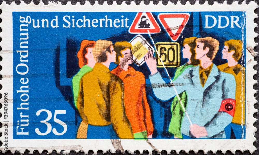 GERMANY, DDR - CIRCA 1975 : a postage stamp from Germany, GDR showing ...