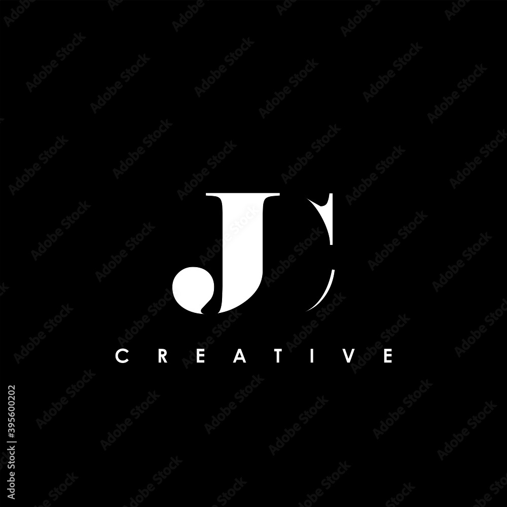 JC Letter Initial Logo Design Template Vector Illustration Stock Vector ...