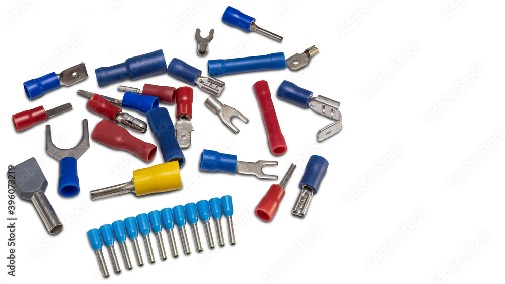 Cable lugs. Connecting electrical cables of different voltages ...