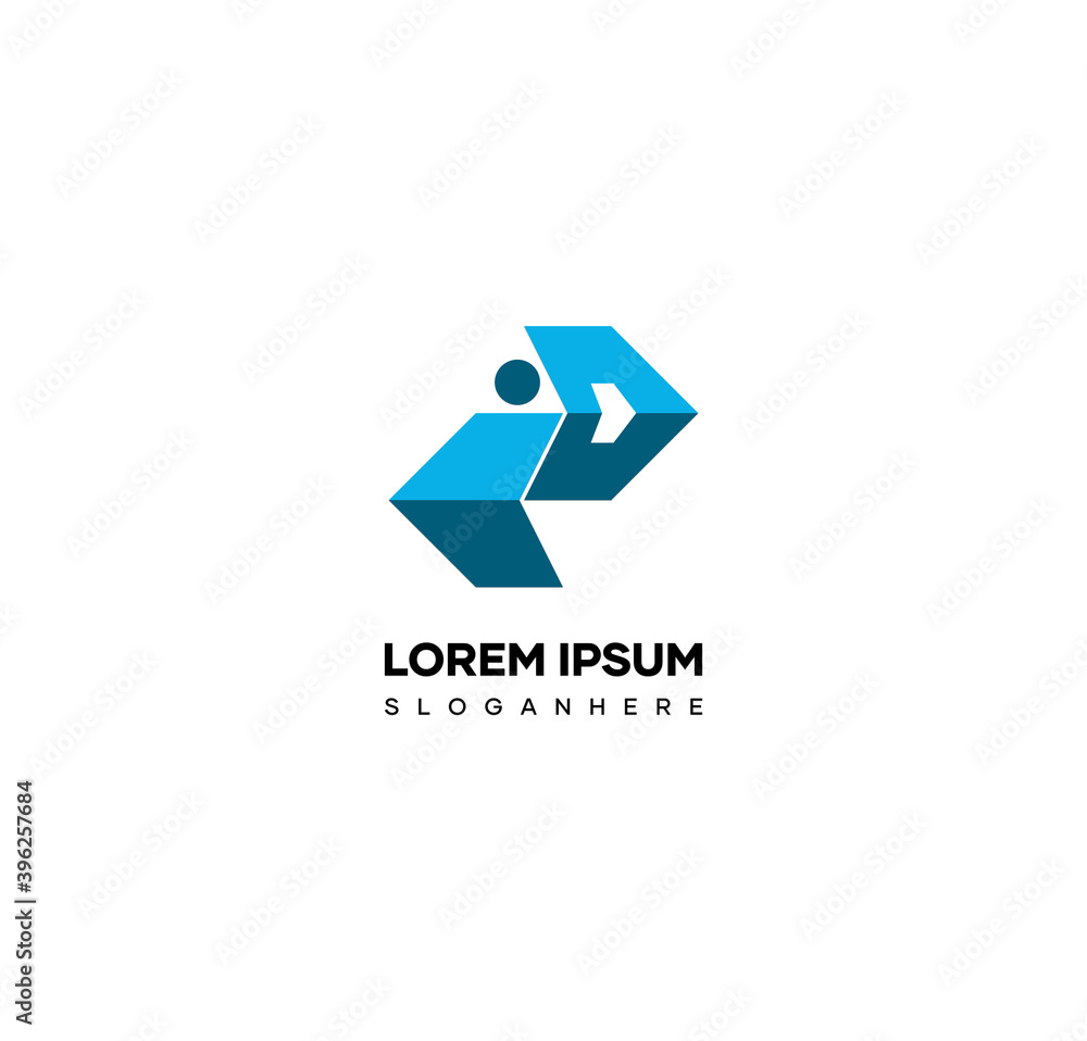 Logo design with a shape resembling the letter ID. Matches names with ...