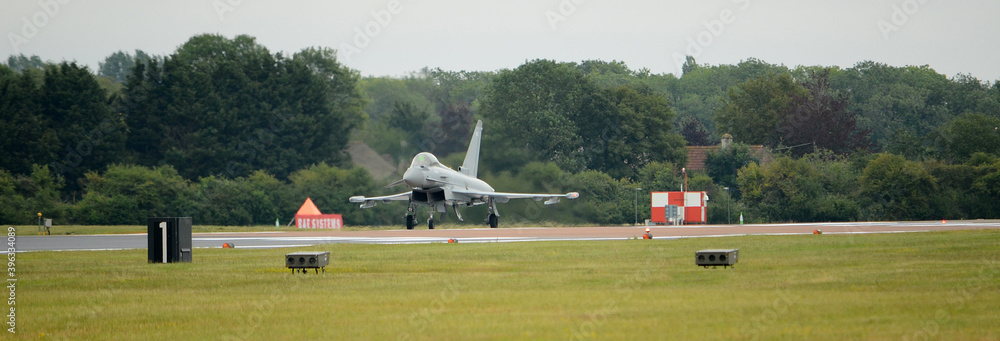 RAF Typhoon GR4, British military fighter jet, scramble RAF Coningsby ...