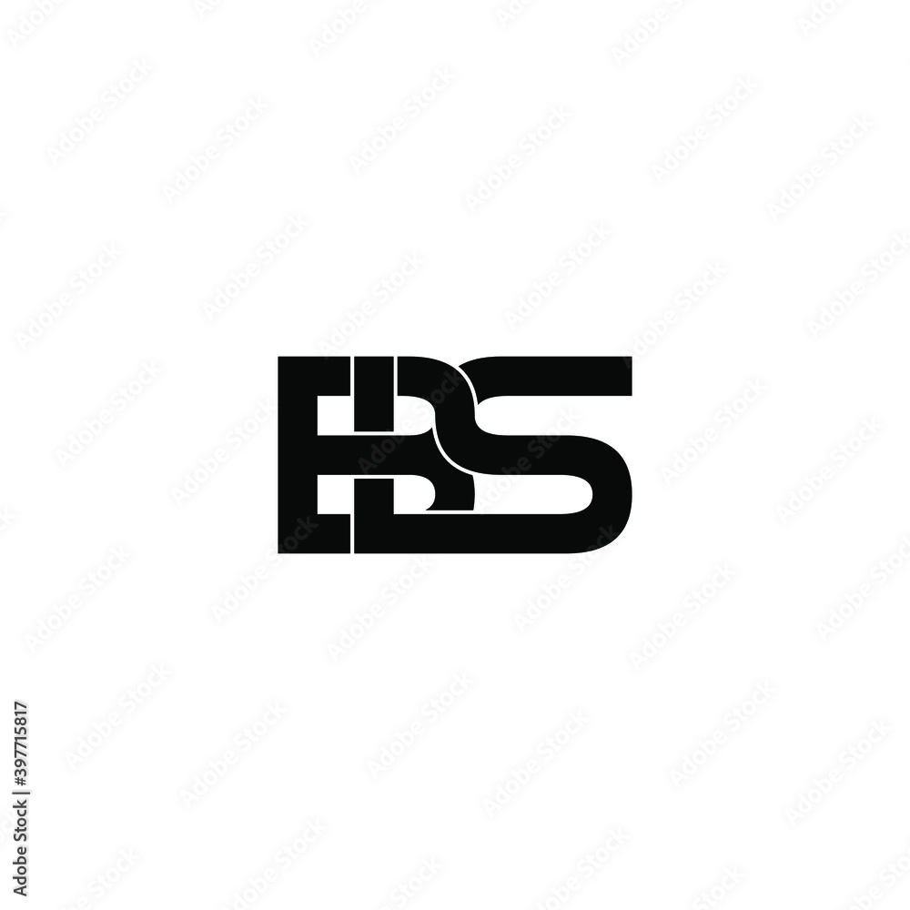 bls letter original monogram logo design Stock Vector | Adobe Stock