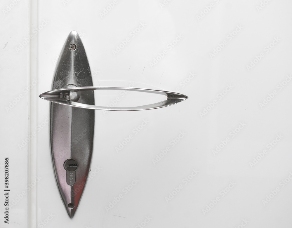 designer and creative curvy door handles for bathroom made with ...