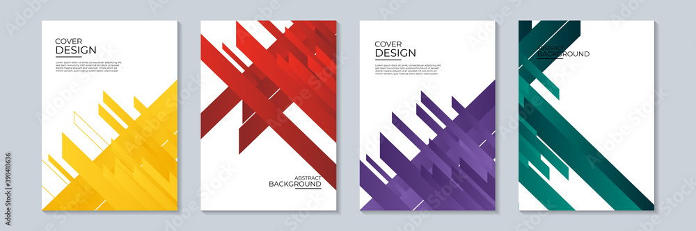 Cover design for annual report and business catalog, magazine, flyer or ...