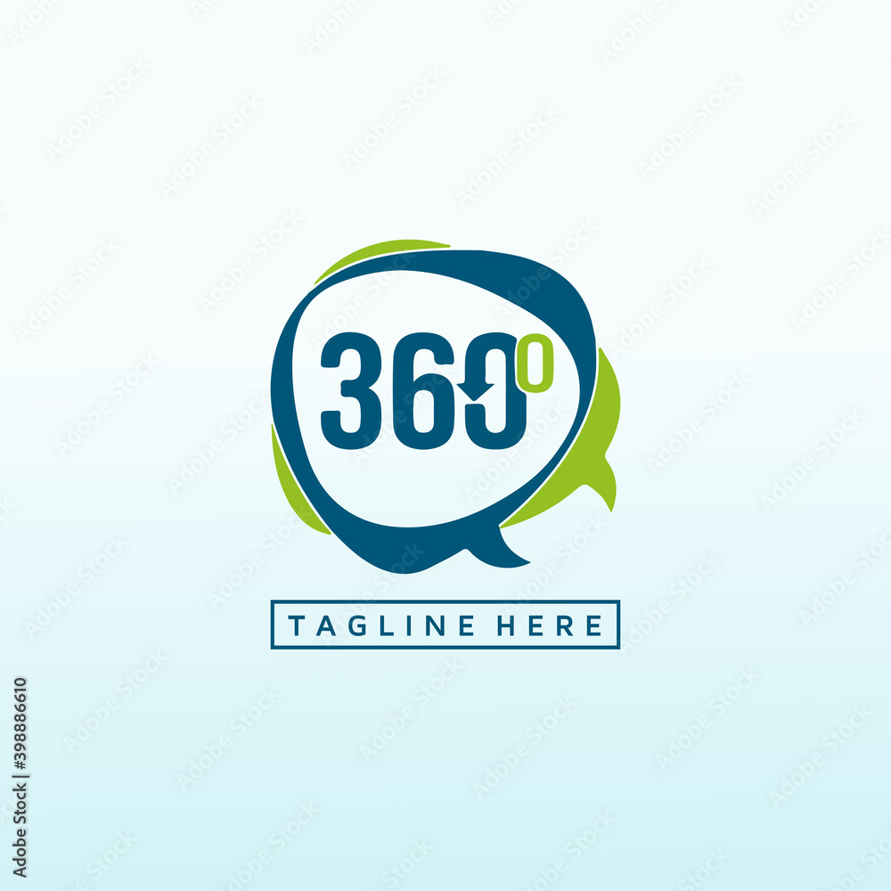 360 Logo Vector Images, 360 vector logo design template idea and ...