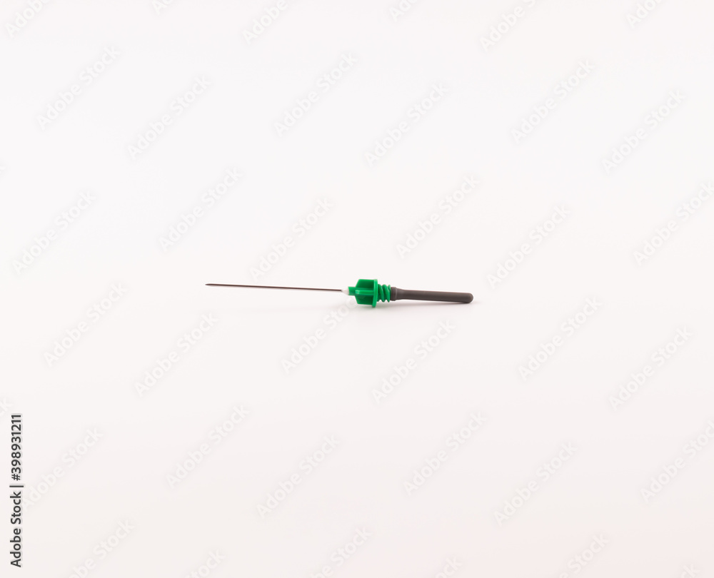Sterile Green Vacutainer Blood Collection Needle Stock Photo | Adobe Stock