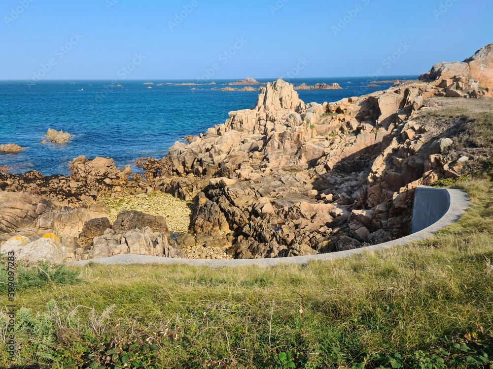 Albecq Bunker, Guernsey Channel Islands Stock Photo | Adobe Stock