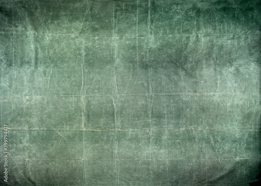 Worn and distressed army surplus green canvas tarp background Stock ...