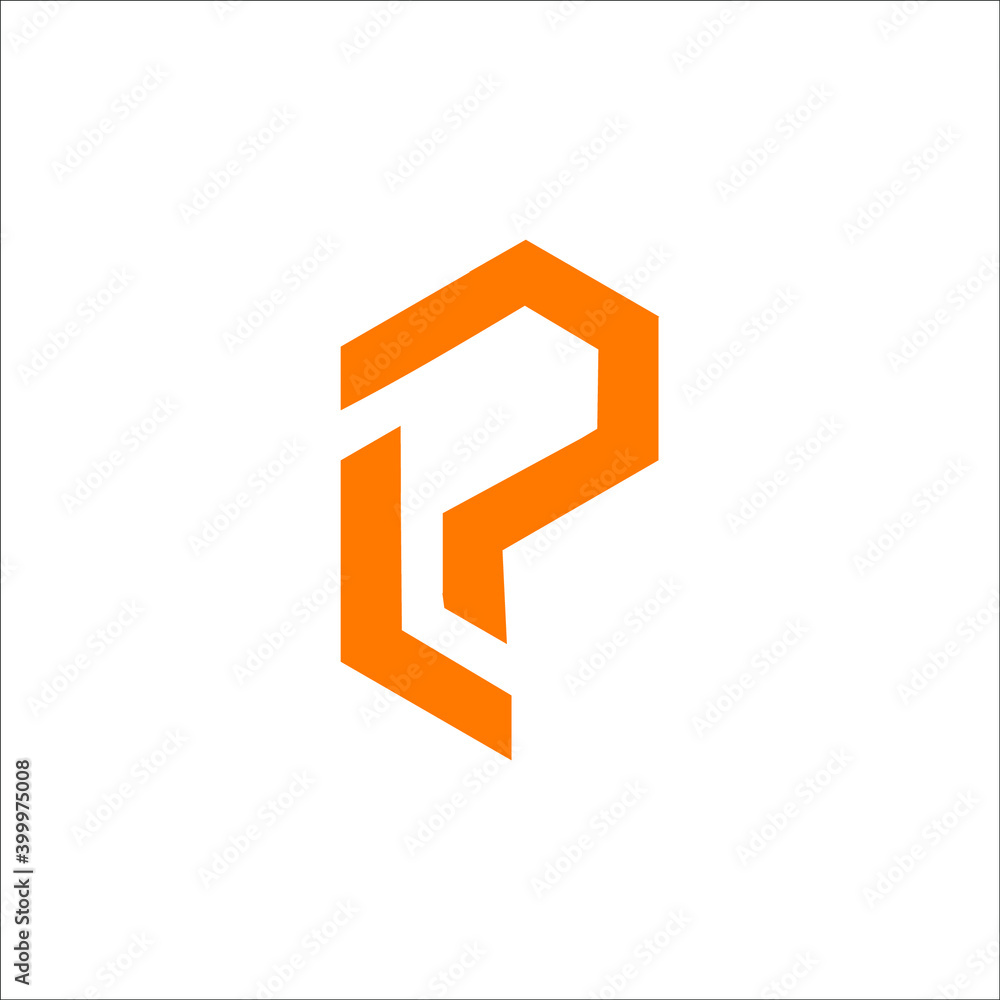 LP logo design Stock Vector | Adobe Stock