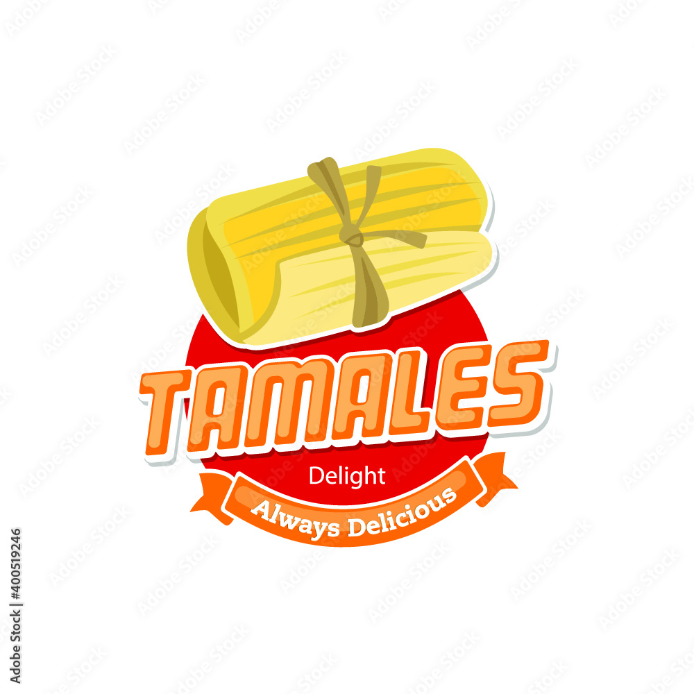 Tamales Logo. Mexican Food Logo, vector. Stock Vector | Adobe Stock