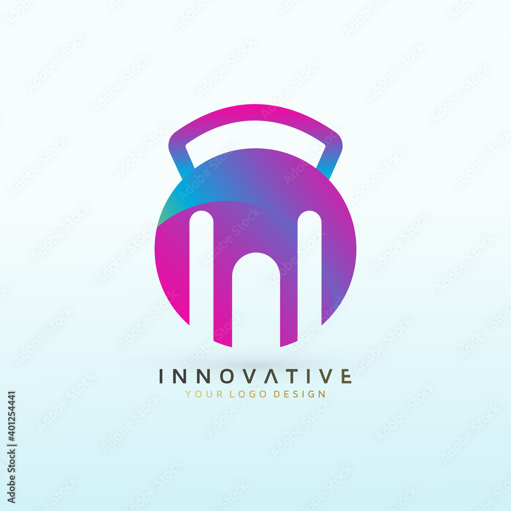 Letter M fitness logo design, Gym Logos Design, Workout Logo Ideas For ...