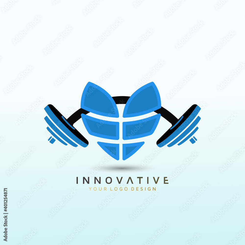 Gym body fitness logo design, Gym Logos Design, Workout Logo Ideas For ...