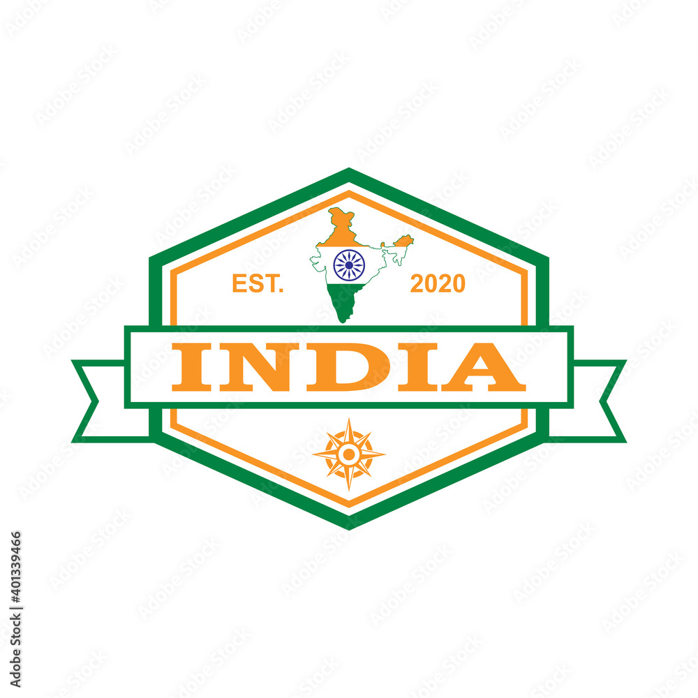 India Map Vector , Asia Logo Stock Vector | Adobe Stock