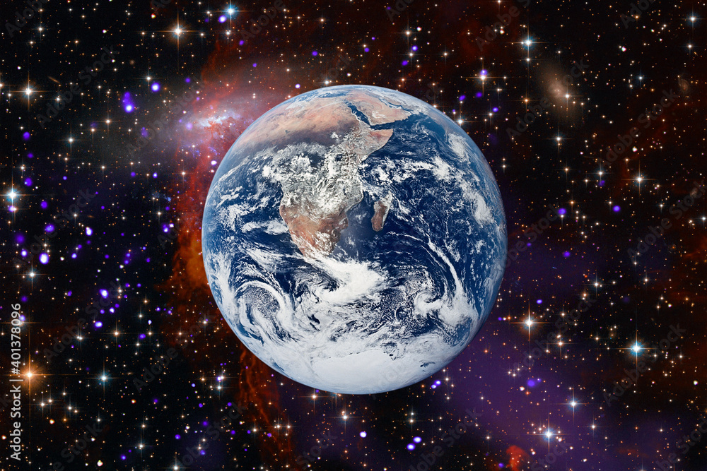 Beautiful earth from space. The elements of this image furnished by ...