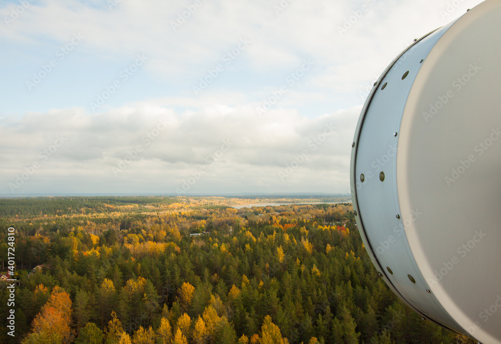 Cellular microwave system. Wireless directional communication antenna of radio relay link based ...