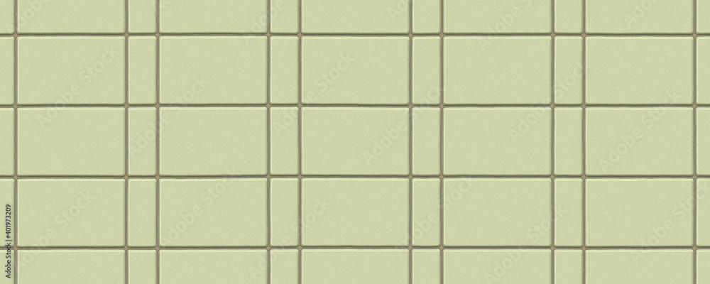 Seamless green tile texture background Stock Illustration | Adobe Stock