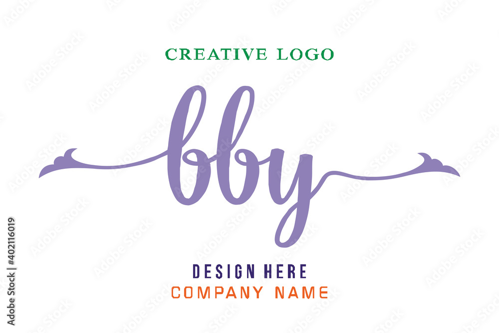 BBY lettering logo is simple, easy to understand and authoritative ...
