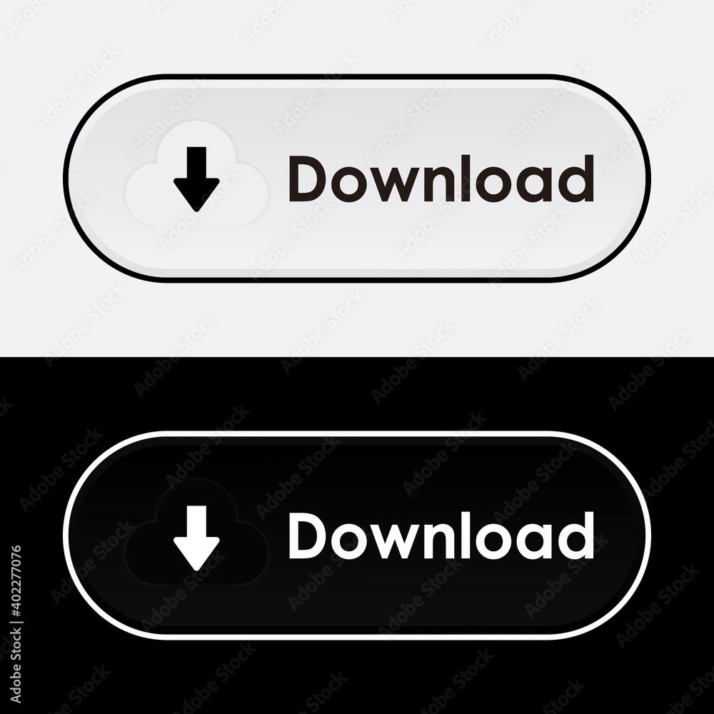 Minimalist Switch Download in Neumorphism Design. Simple, modern and ...