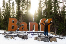 Banff Town Sign Free Stock Photo - Public Domain Pictures