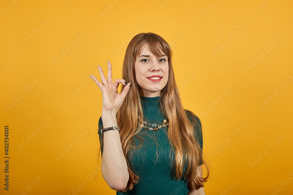 View of hand fingers showing ok sign, gesturing making okay, human ...