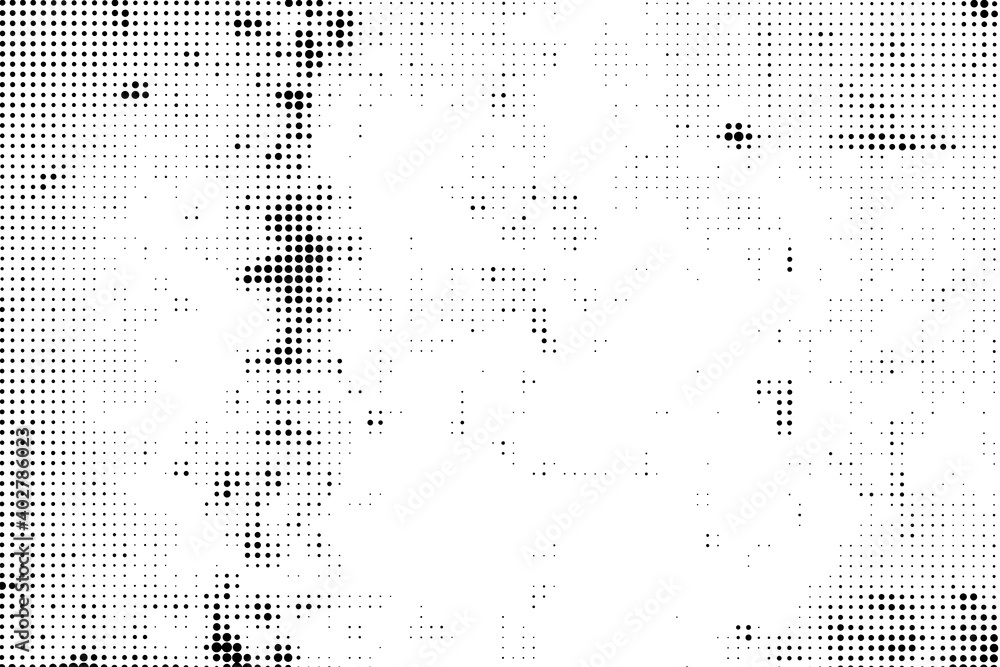 Vector halfton patter dots.Halftone texture overlay pixelate background ...
