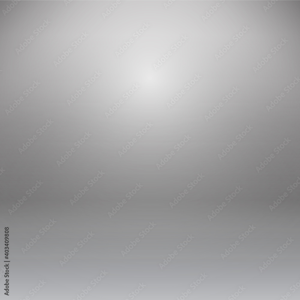 Gray studio background, vector. Empty velvet studio room. Multicolored ...