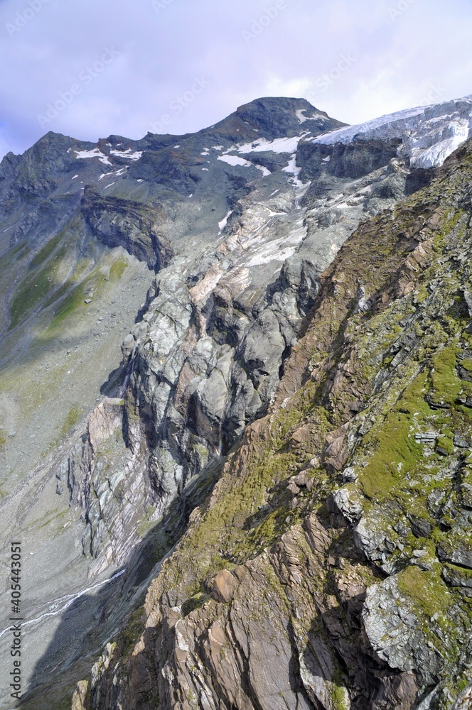 The Alps, the Tauern Mountains, the Grossglockner route Austria ...