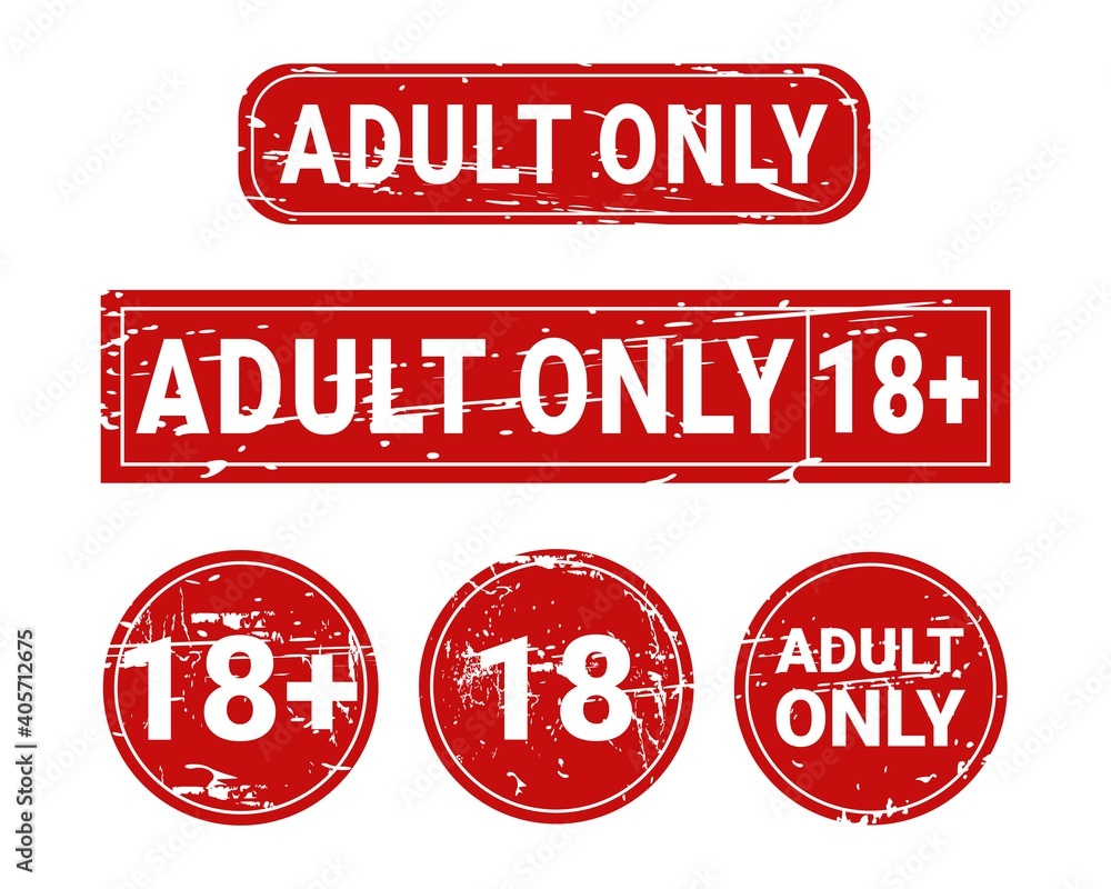 Over 18 Sign