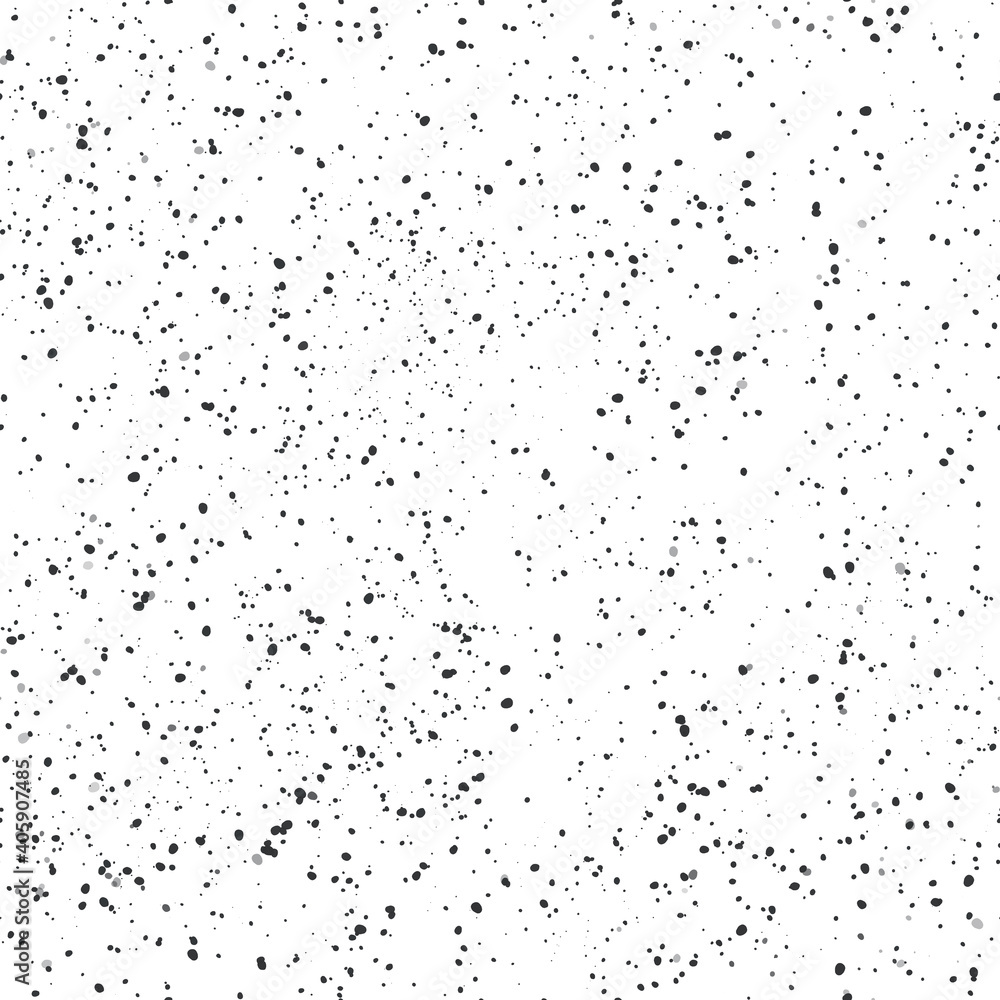 black paint splatter speckle texture seamless pattern abstract scatter ...