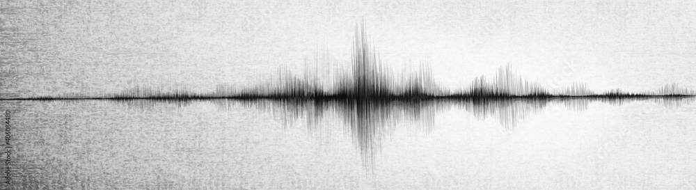 Earthquake Wave Low and Hight richter scale with Circle Vibration on ...